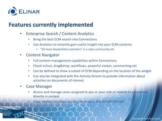 Integrating IBM Connections with ECM using IBM Content Navigator | PPT
