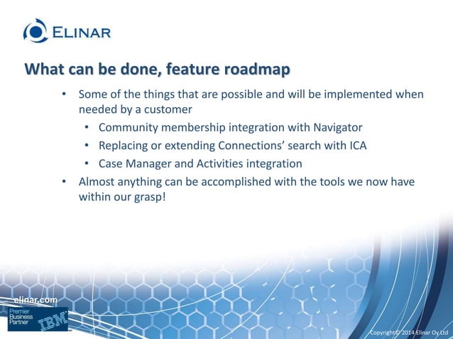 Integrating IBM Connections with ECM using IBM Content Navigator | PPT | Free Download
