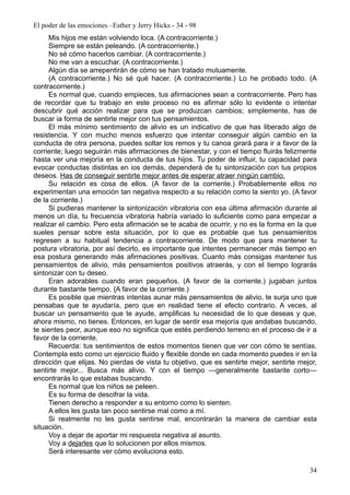 El increible poder de las emociones esther y jerry hicks | PDF