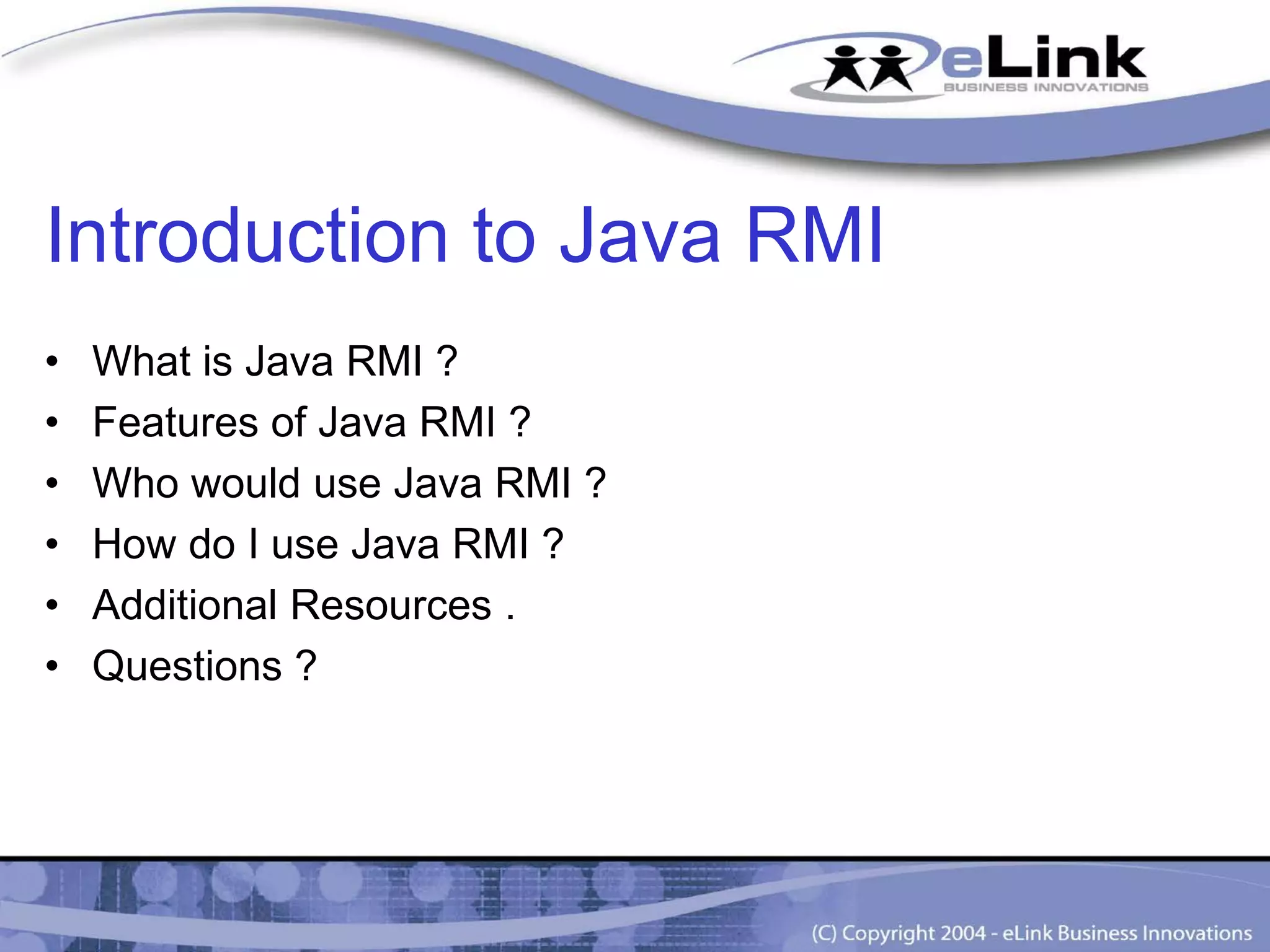 Introduction to Remote Method Invocation (RMI) | PDF