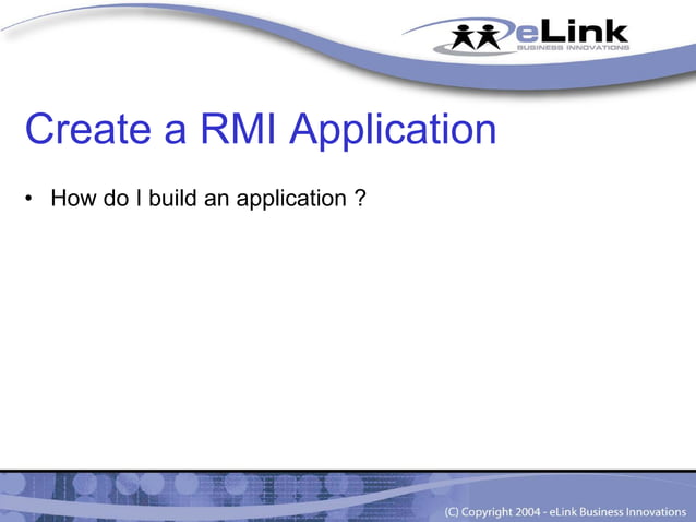 Introduction to Remote Method Invocation (RMI) | PPT