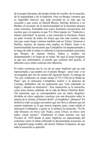 "El inmortal" de Jorge Luis Borges. La deconstrucción de la literatura ...