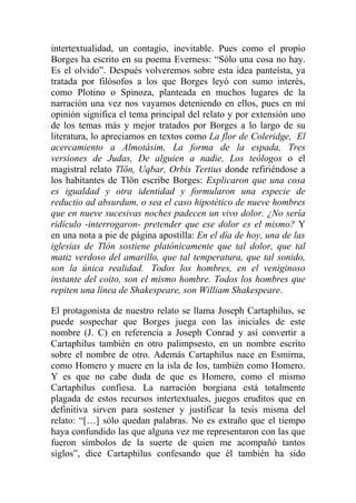 "El inmortal" de Jorge Luis Borges. La deconstrucción de la literatura ...