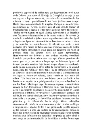 "El inmortal" de Jorge Luis Borges. La deconstrucción de la literatura ...