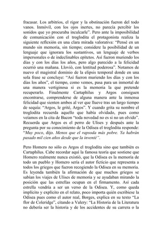 "El inmortal" de Jorge Luis Borges. La deconstrucción de la literatura ...
