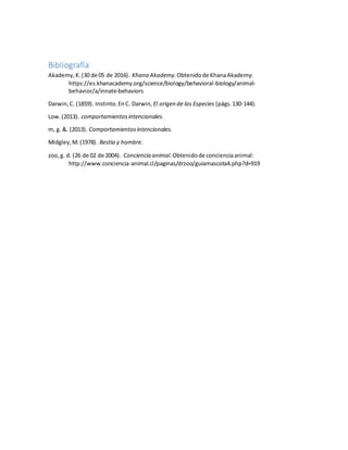 El instinto | DOCX