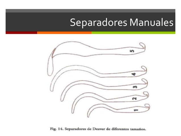El instrumental quirúrgico 2