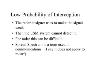 Elint Interception & Analysis | PDF