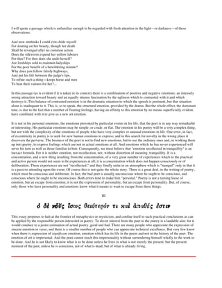 Eliot tradition and the individual talent | PDF