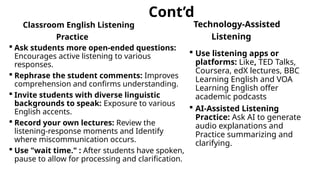 ELIP Session- Two.pptx-Listening Skills | PPTX