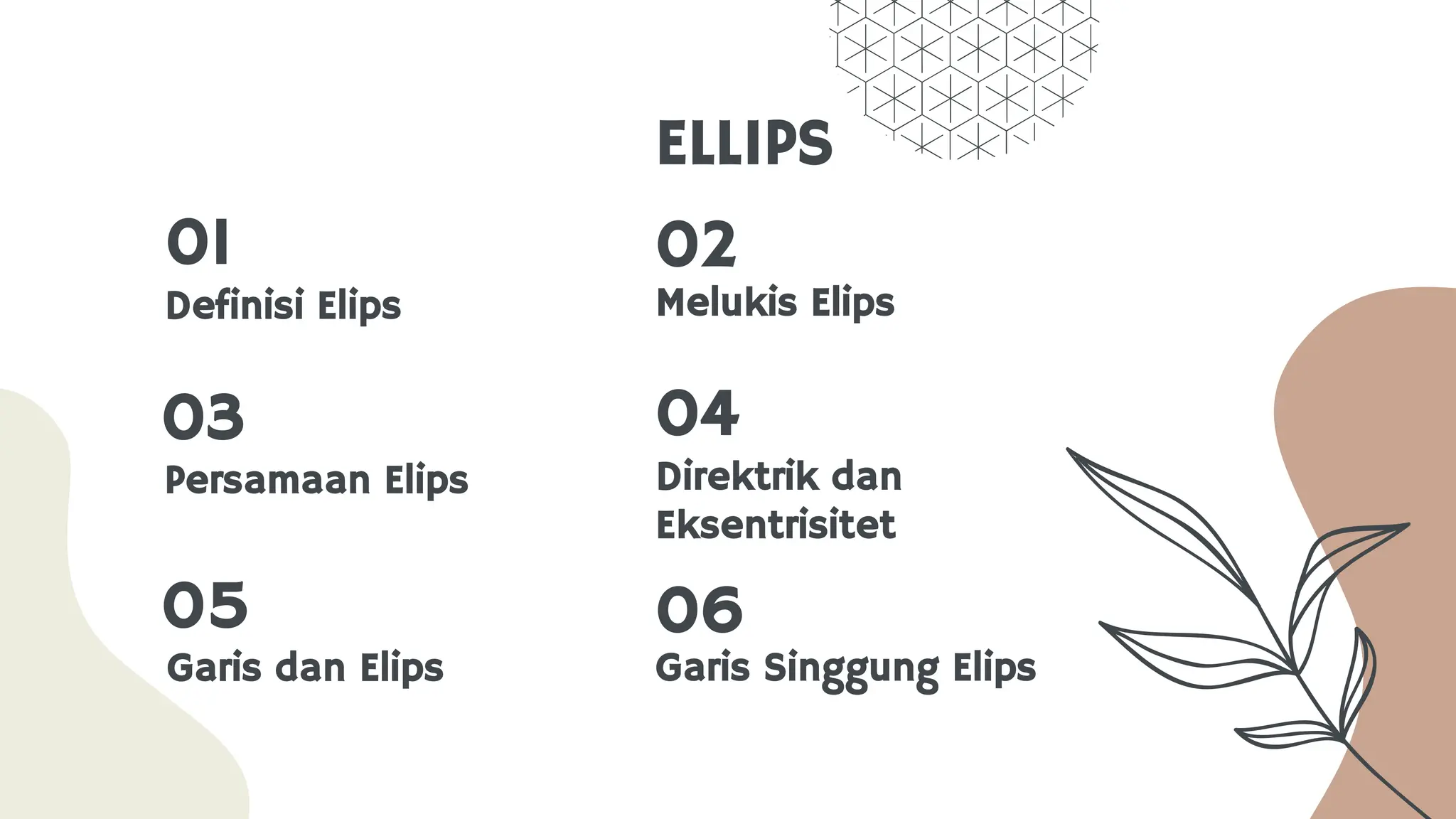 Elips PPT | Mata Kuliah Geometri Analitik | Tadris Matematika IAIN ...