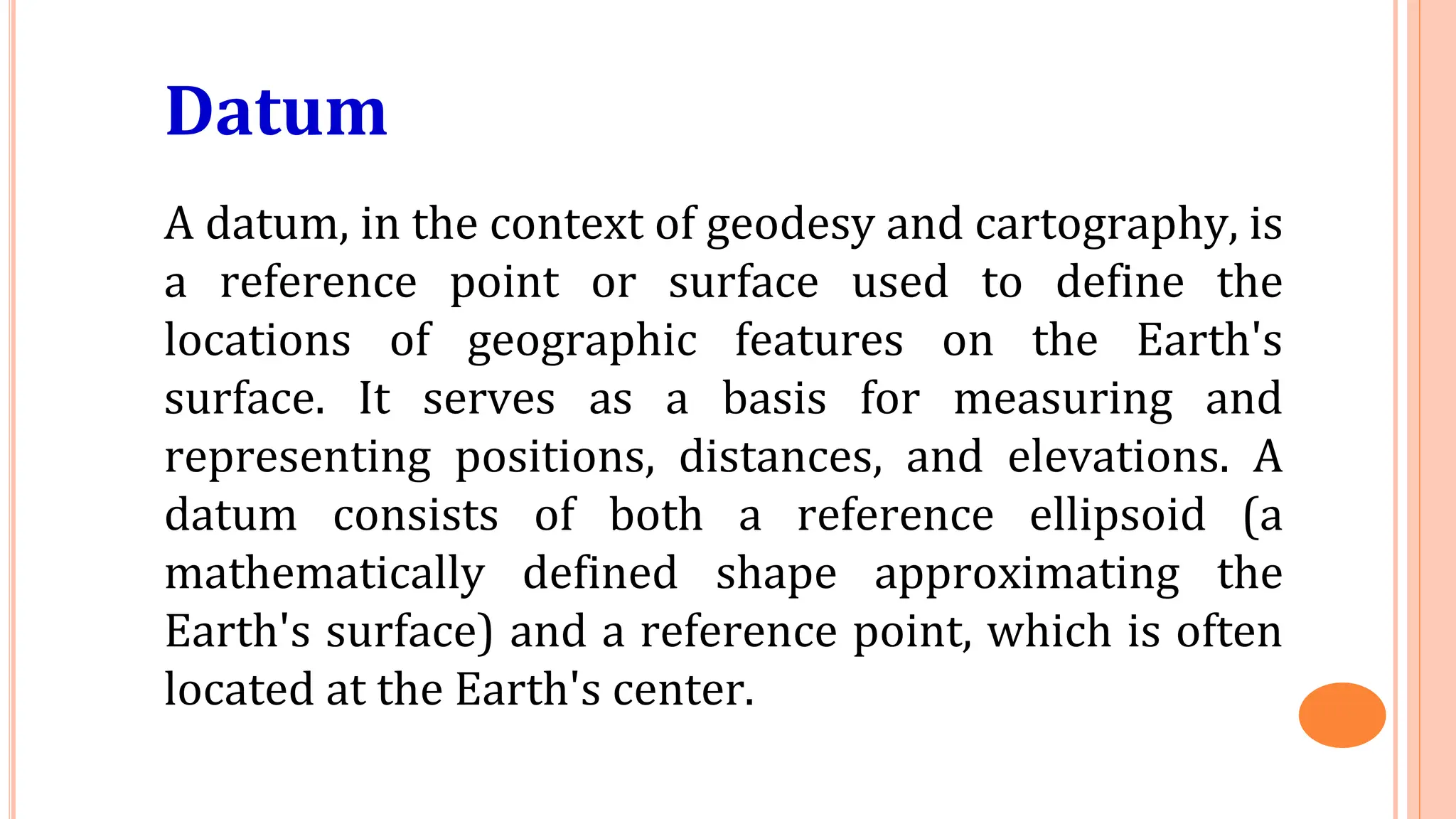 ELLIPSOID GEOMETRY TYPES OF LATITUDES OF ELLIPSOID.pptx
