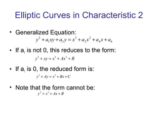 Elliptical curve cryptography | PPT