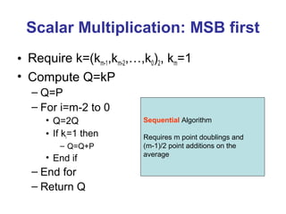 Elliptical curve cryptography | PPT