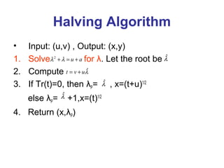 Elliptical curve cryptography | PPT