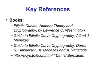 Elliptical curve cryptography | PPT