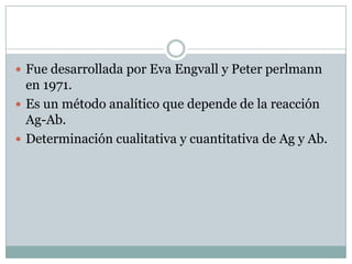 Elisa test | PPTX