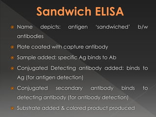 Enzyme Linked Immunosorbent Assay ELISA and its types with emphasis on ...