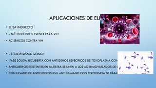 INMUNOENSAYOS ENZIMÁTICOS ELISA | PDF