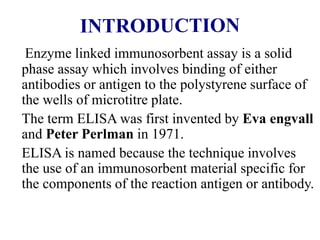 ELISA | PPTX | Chemistry | Science