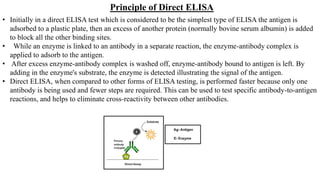 Elisa (Enzyme linked immuno sorbent assay) | PPT