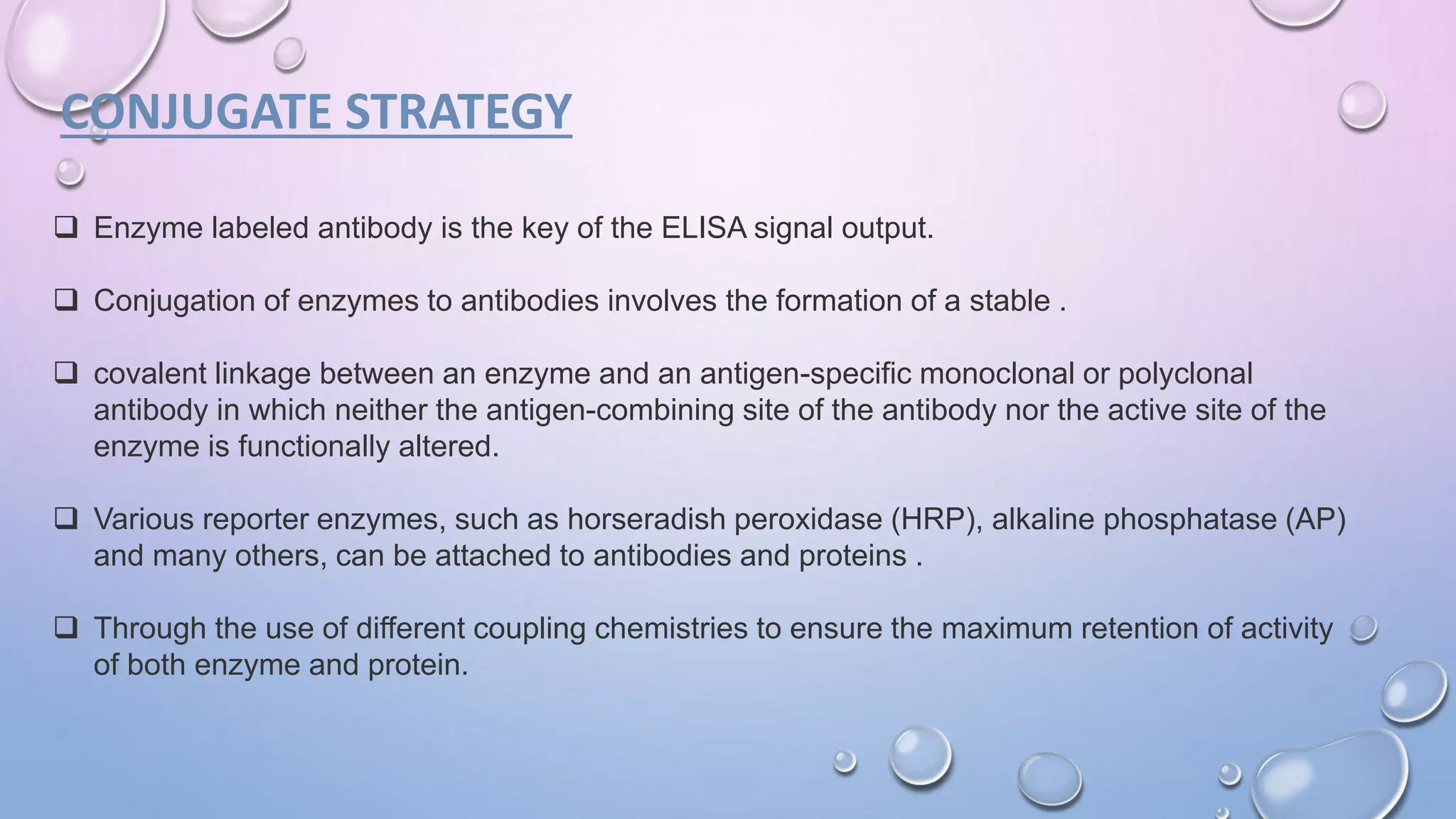 ENZYME LINKED IMMUNOSORBENT IMMMUNO ASSAY | PPTX