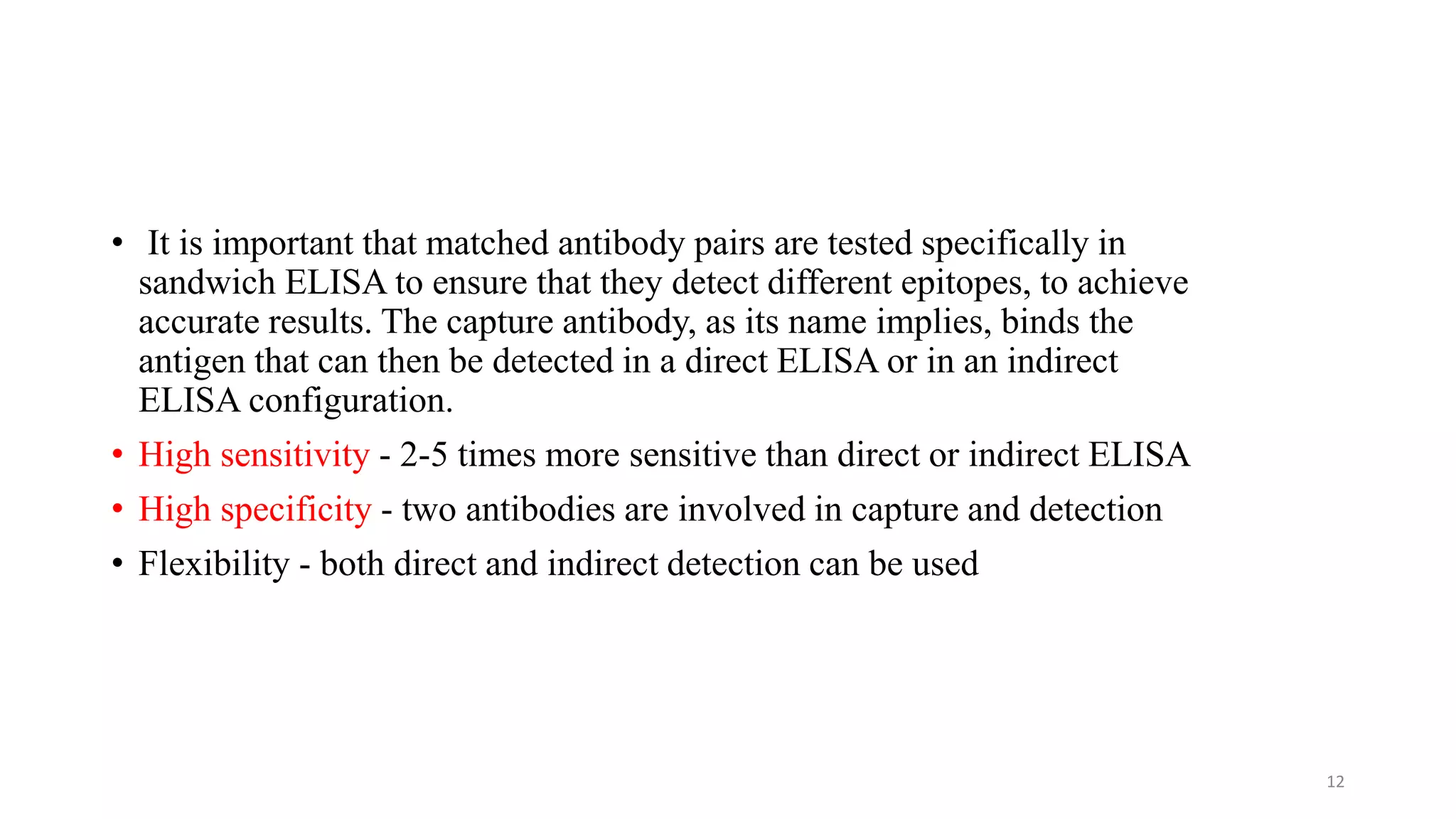 ELISA- Principle, procedure , types and applications | PPTX