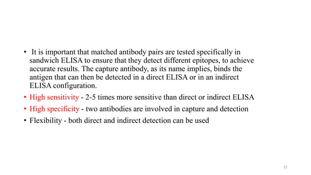 ELISA- Principle, procedure , types and applications | PPTX | Infectious Diseases | Diseases and ...