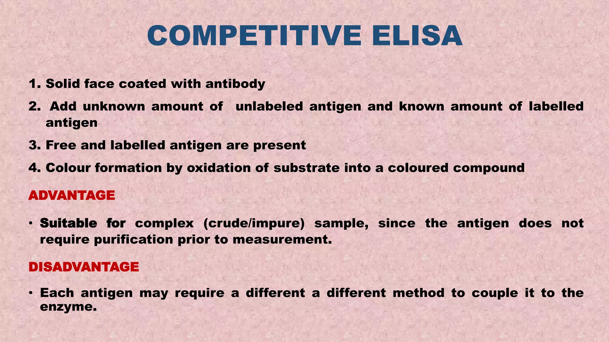 ELISA (enzyme-linked immuno sorbent assay) by Pranzly.ppt