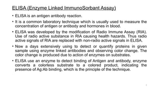 ELISA,types of Elisa,microarray techniques | PPTX