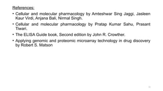 ELISA,types of Elisa,microarray techniques | PPTX