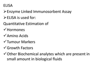 Elisa final | PPTX | Infectious Diseases | Diseases and Conditions