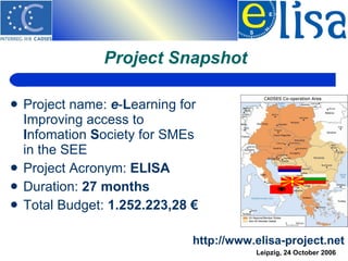 ELISA EUREGIA exhibition @24oct2006 | PPT