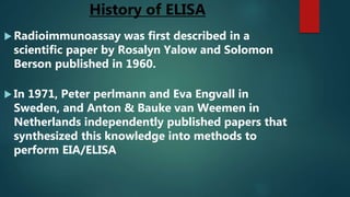 Elisa and its type | PPTX