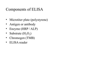 Elisa killer presentation types general principle | PPTX