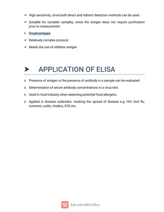 ELISA - PRINCIPLE AND TYPES | PDF