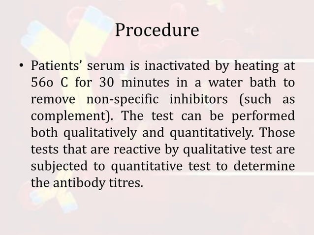 Elisa and VDRL test | PPT
