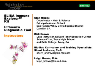 ELISA_as_a_Diagnostic_Tool_Influenza.ppt