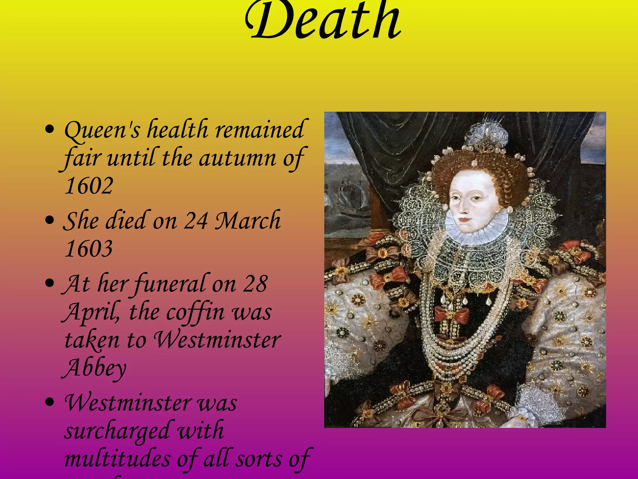 Elizabeth I | PPT