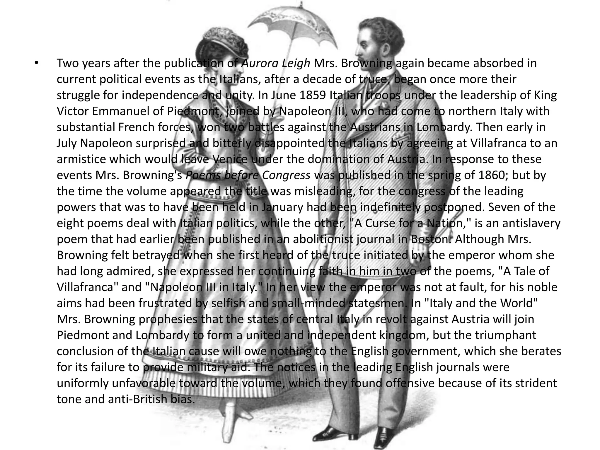 Elisabeth barret browning | PPTX