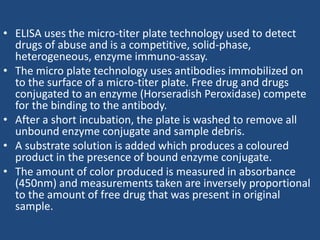 Elisa- ENZYME LINKED IMMUNO SORBENT ASSAY | PPTX