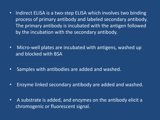 Elisa- ENZYME LINKED IMMUNO SORBENT ASSAY | PPTX