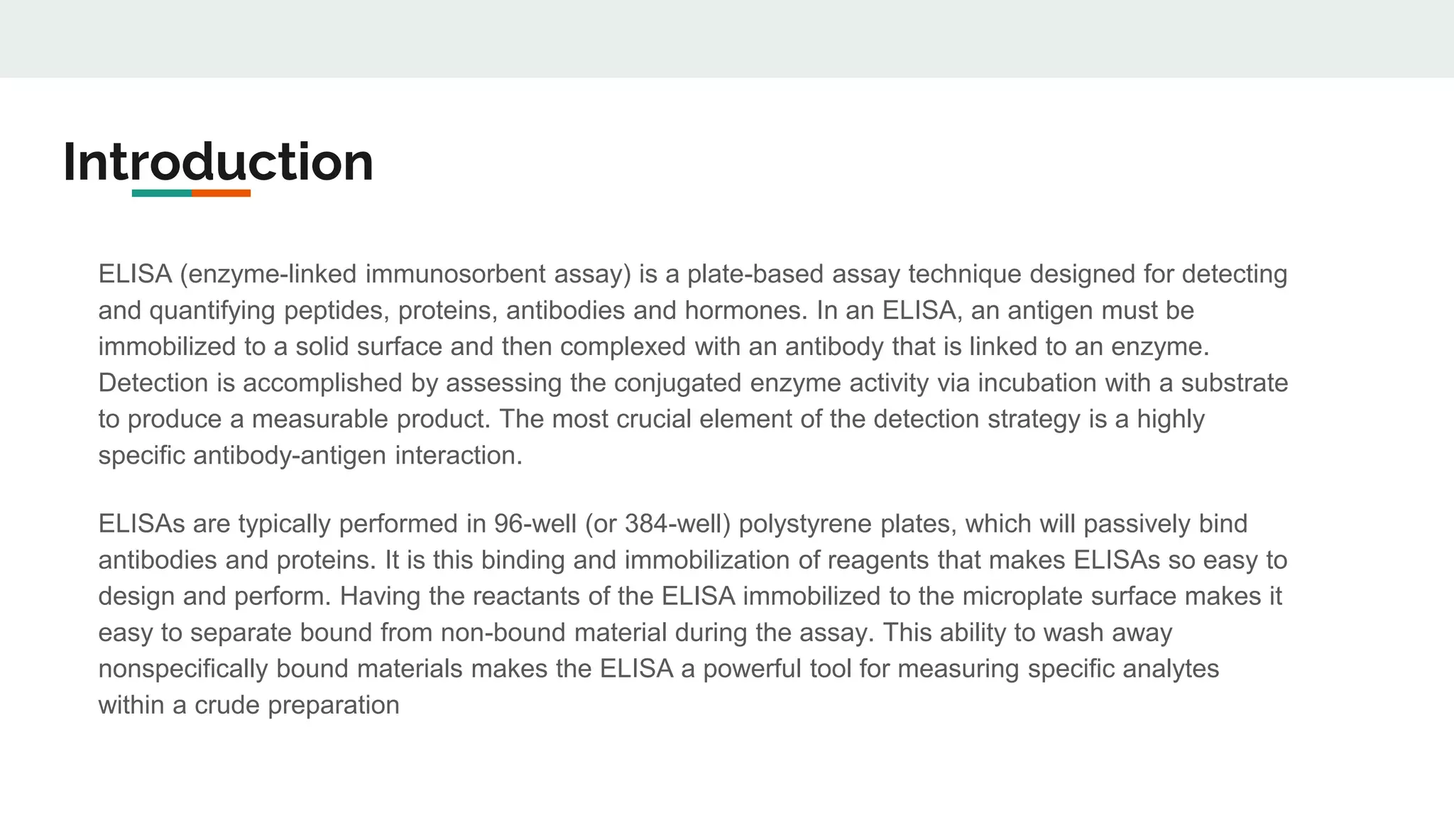 ELISA Principle, How it works | PPTX
