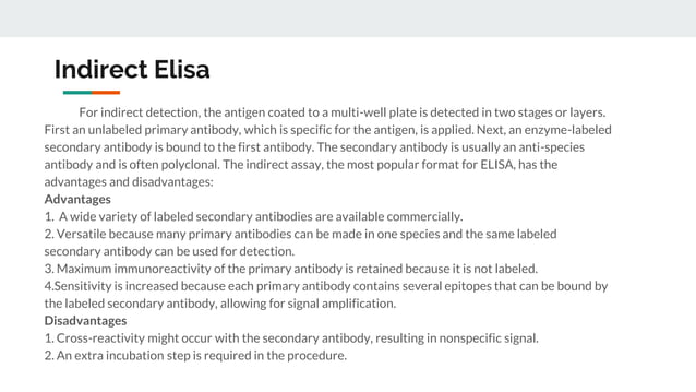 ELISA Principle, How it works | PPTX