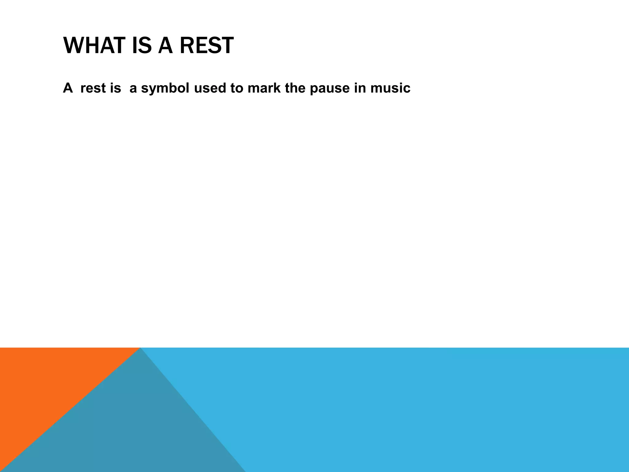 notes and rest | PPTX