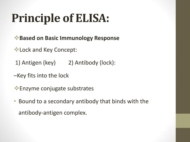 Elisa ppt | PPTX | Chemistry | Science
