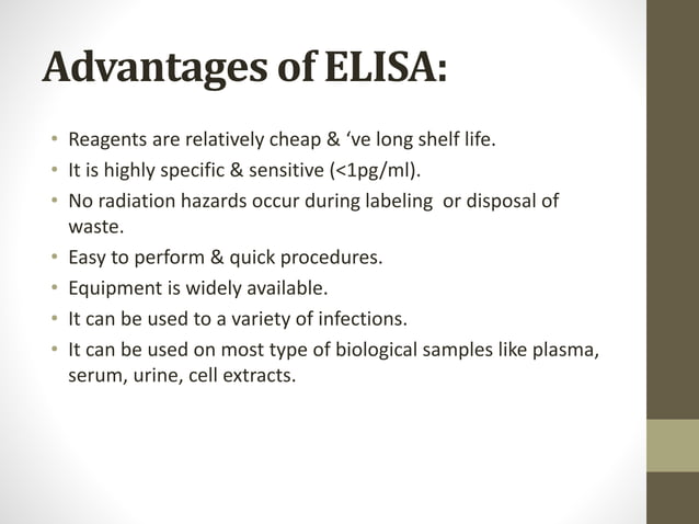 Elisa ppt | PPTX | Chemistry | Science