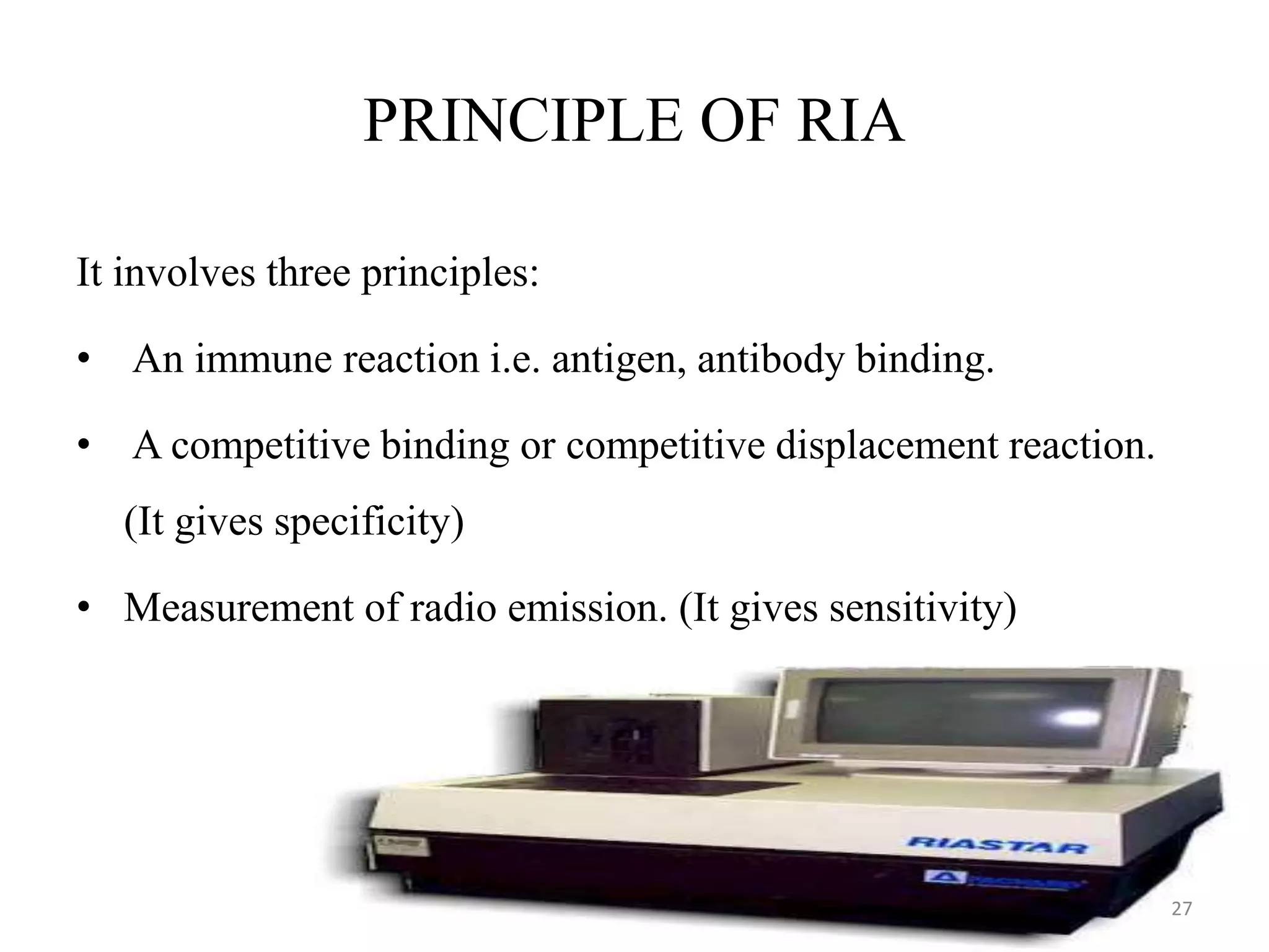 immunological assays - ELISA and RIA | PPTX