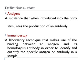 Elisa technique 1 | PPT