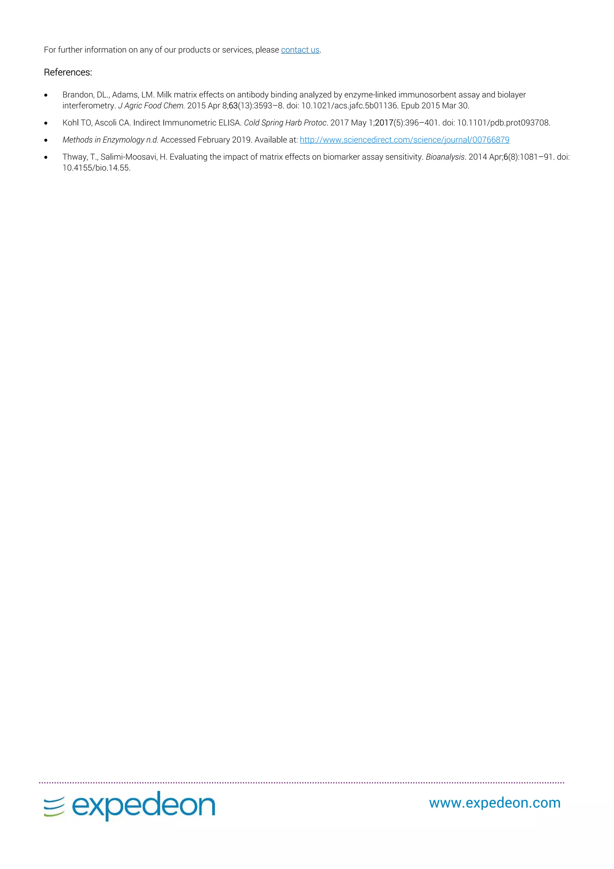 ELISA Troubleshooting tips | PDF